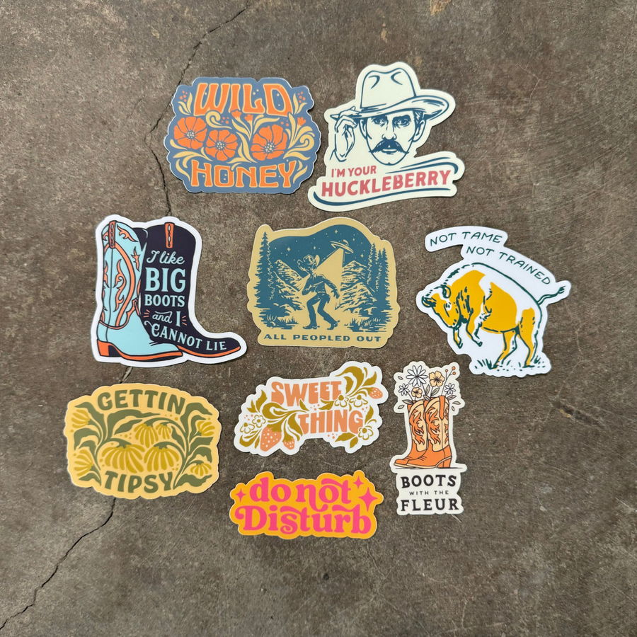 STICKERS + PATCHES | The Montana Scene