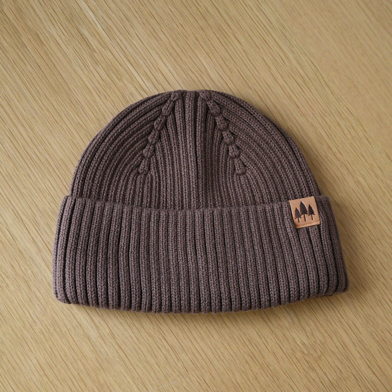 Cuffed Beanie - Brown | The Montana Scene